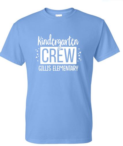 Southern Custom Prints. Gillis Elementary KINDERGARTEN T-Shirts